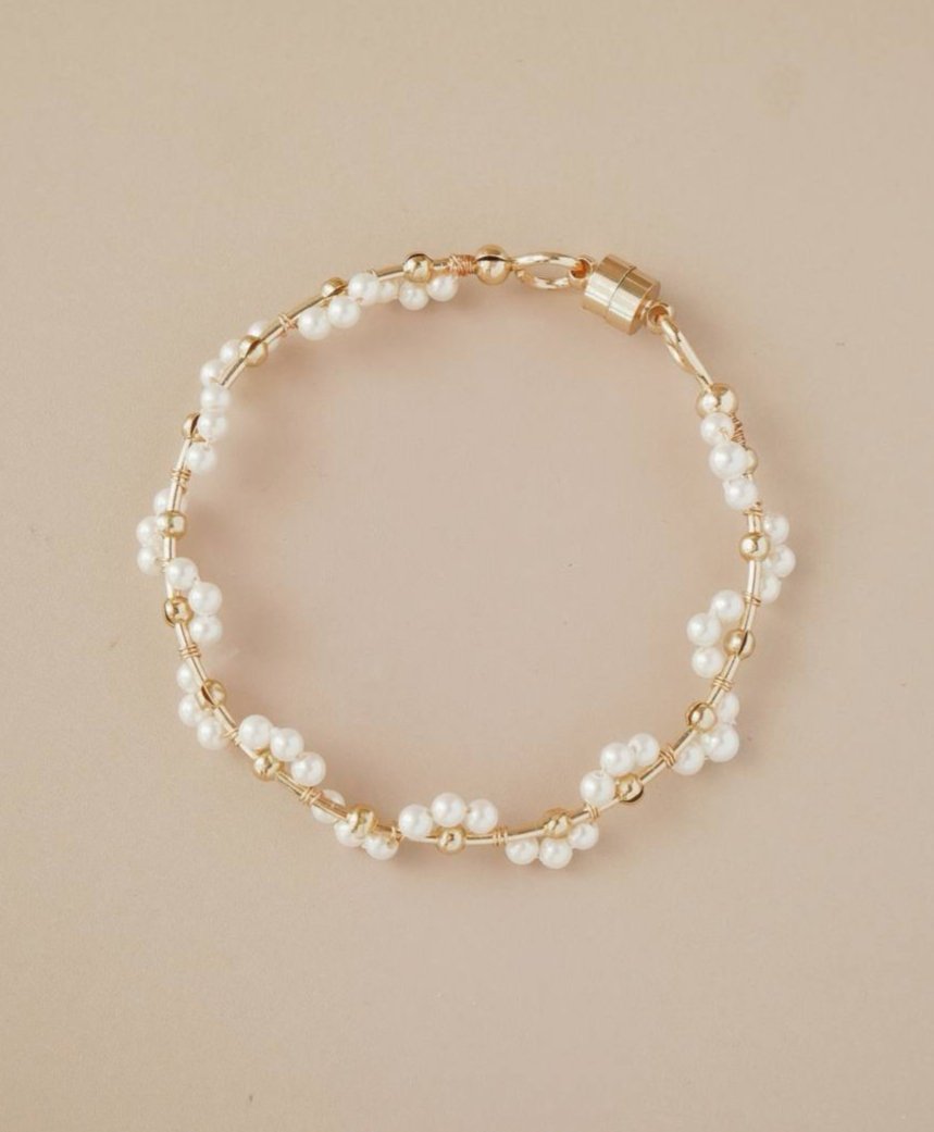 Stellar Bliss Braided Bangle – RosyPuff